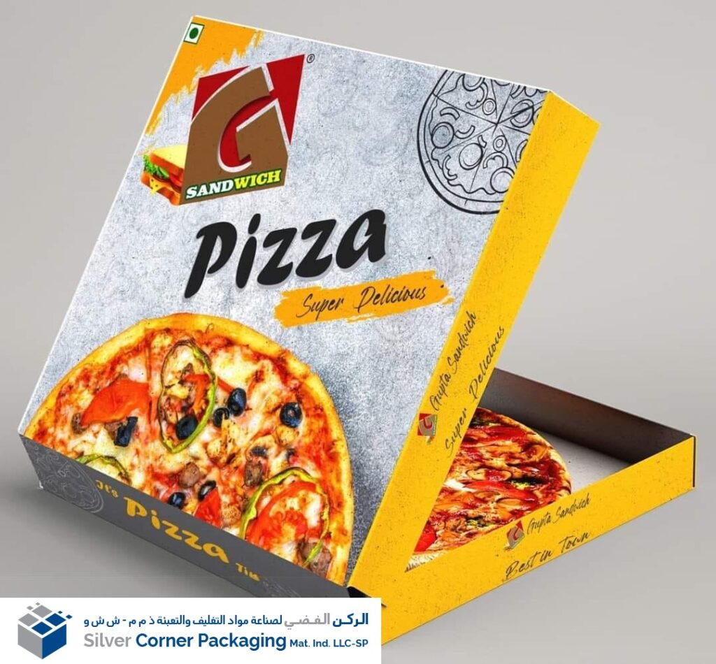 Pizza Boxes for Pizza Shop in UAE - Silver Corner Packaging