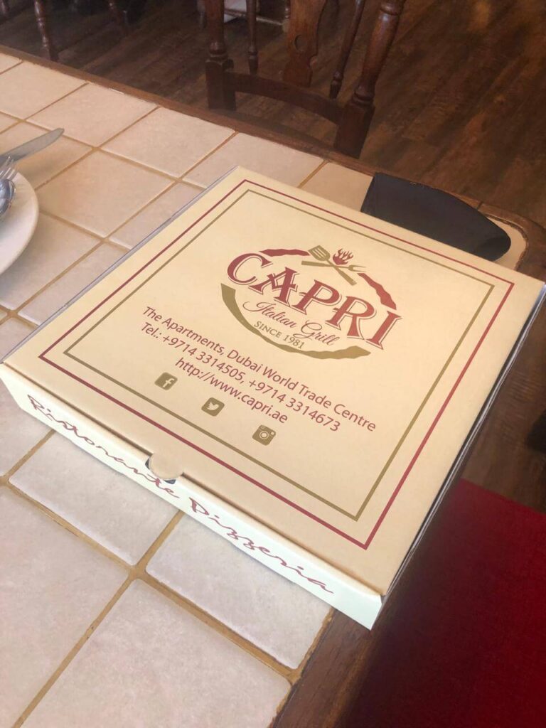 Pizza Box Printing & Manufacturers in UAE, Dubai, Sharjah, Riyadh