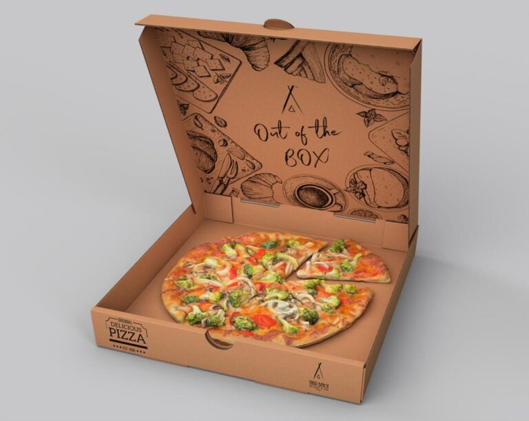 Custom Pizza Box Manufacturer UAE | Silver Corner Packaging